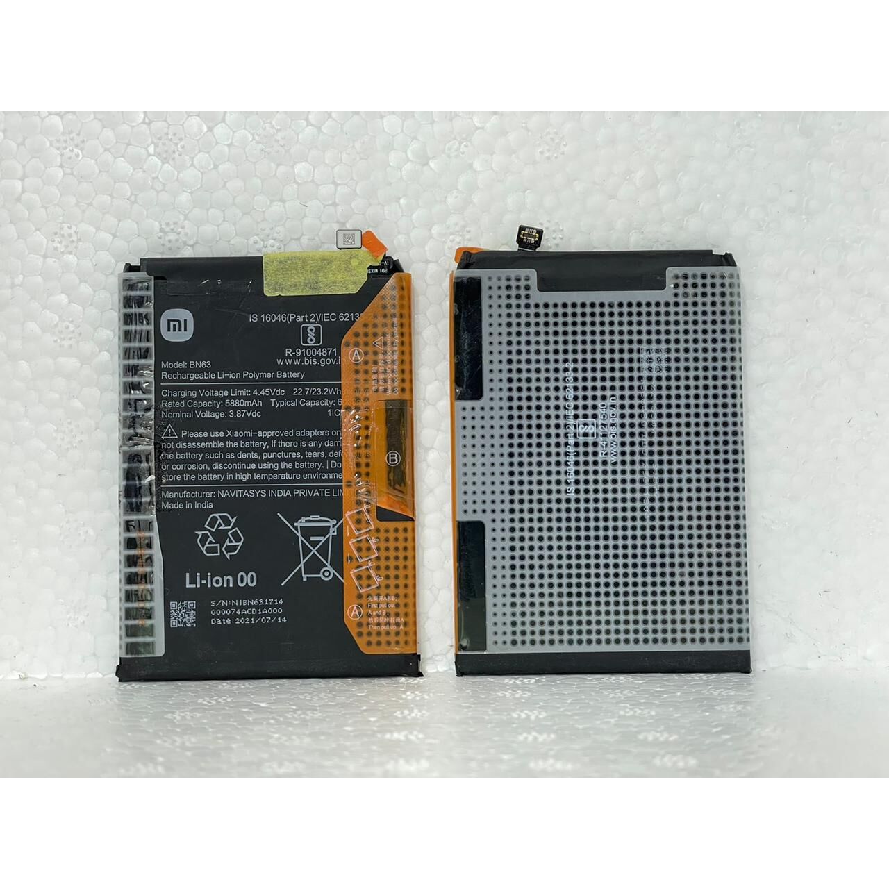Buy Original Battery For Xiaomi Redmi 10 / 10 Prime (BN63) 6000mAh from ...