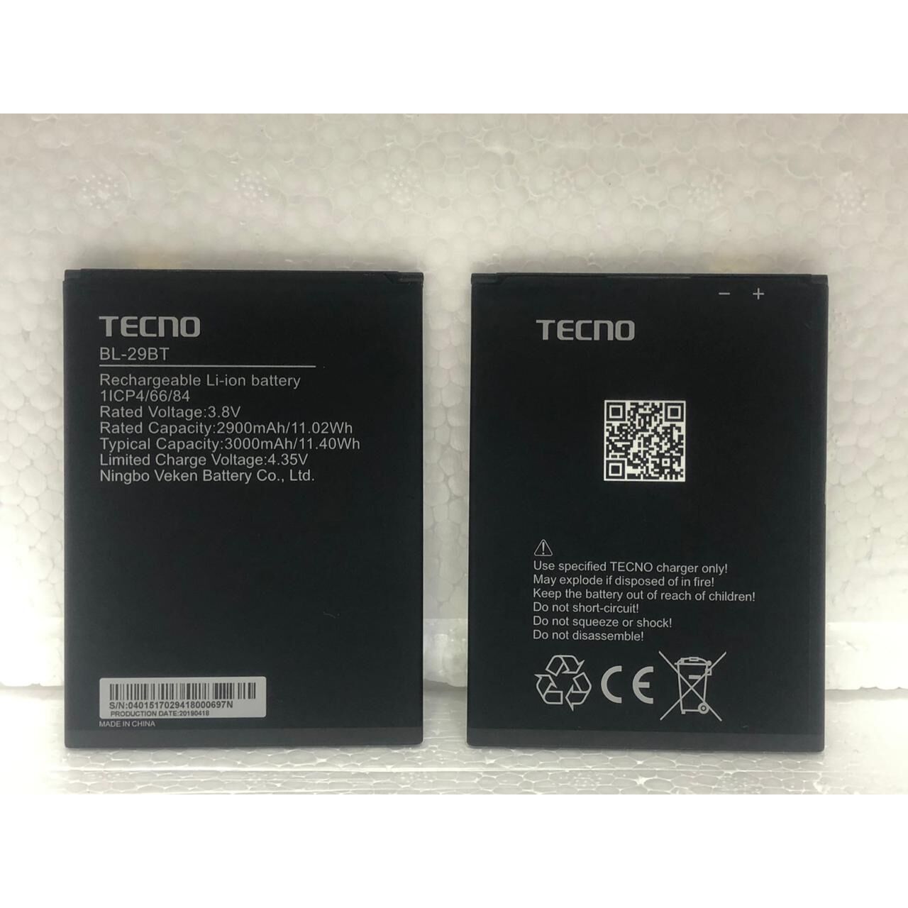 Buy Original Battery for Tecno battery Bl-29bt from Zeposhop.com